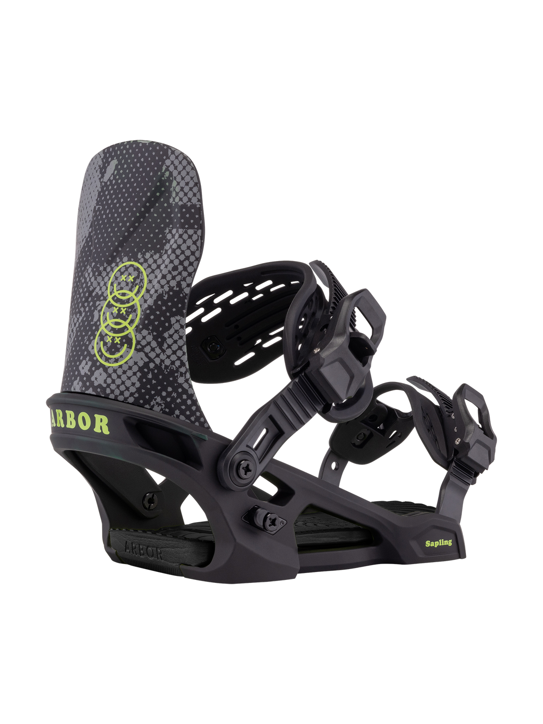 Arbor Snowboarding - Sapling Binding Black / Slime 25/26 – Arbor Collective