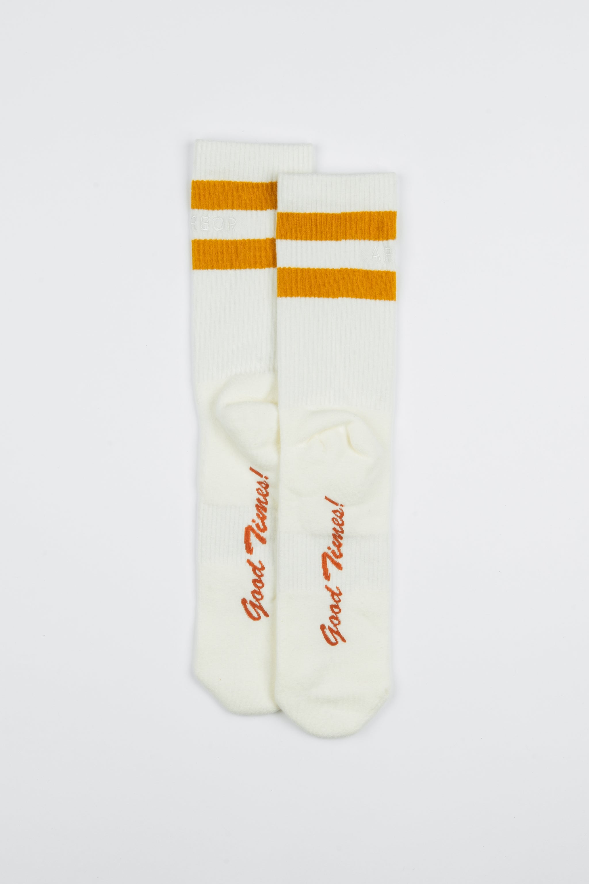 Good Times Vintage Stripes Socks - Mustard – Arbor Collective