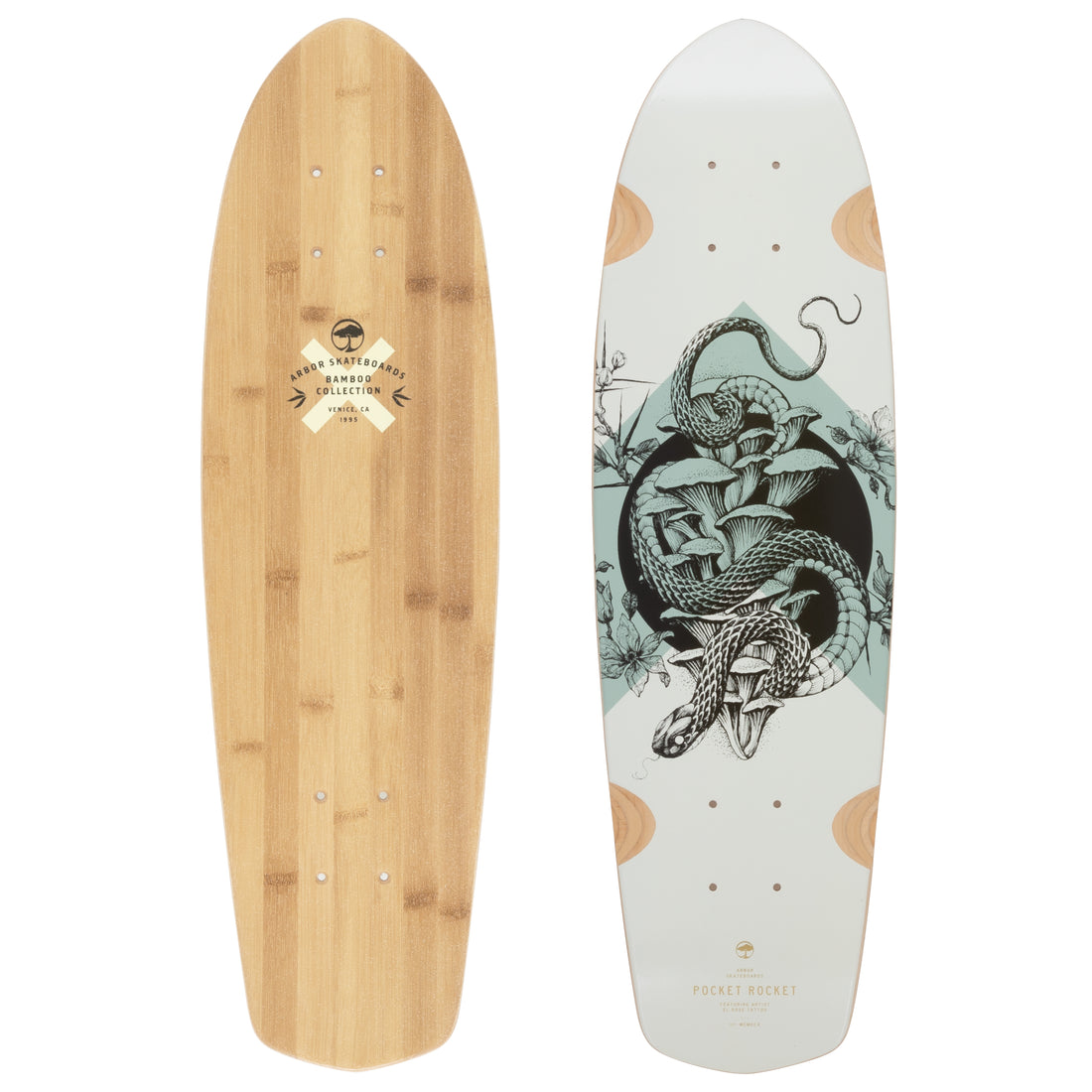 Arbor Pocket Rocket Bamboo Cruiser Deck – Arbor Collective